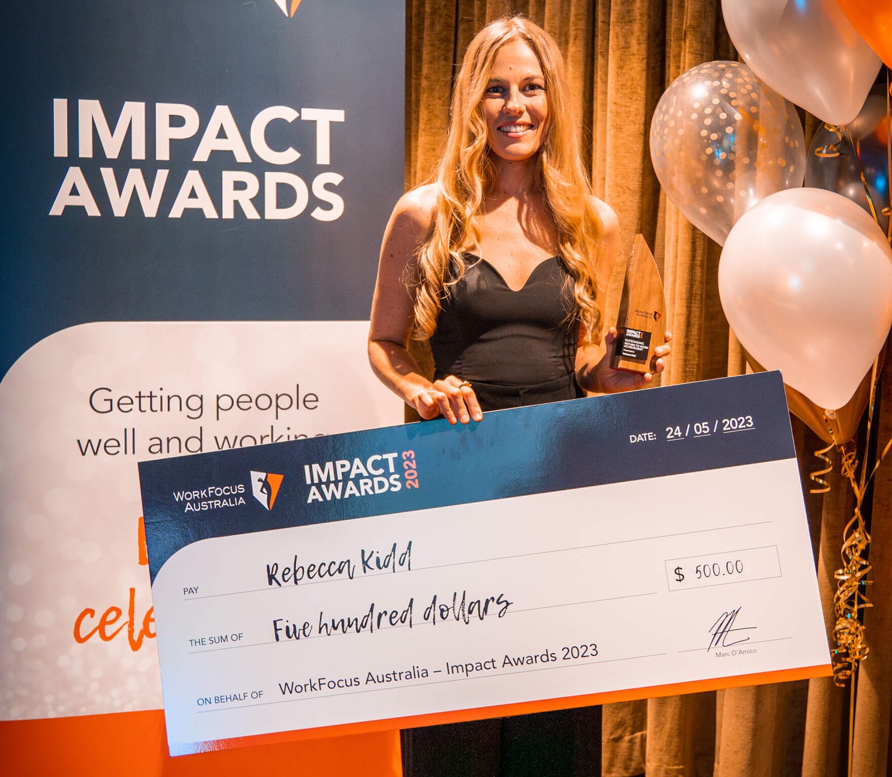 Impact Awards 2023 - WorkFocus Australia