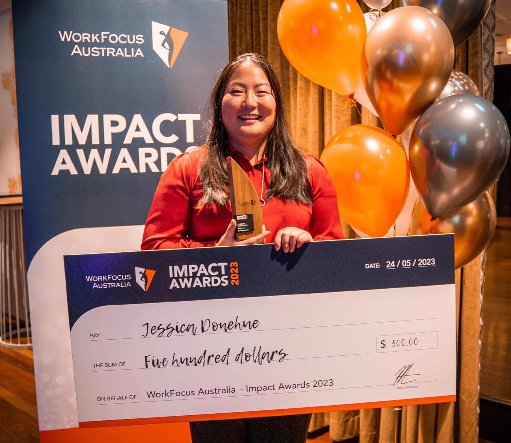 Impact Awards 2023 - WorkFocus Australia