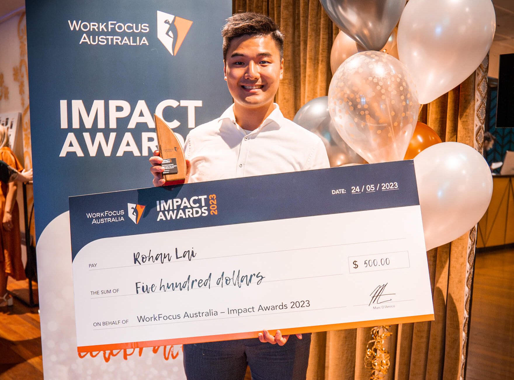 Impact Awards 2023 - WorkFocus Australia